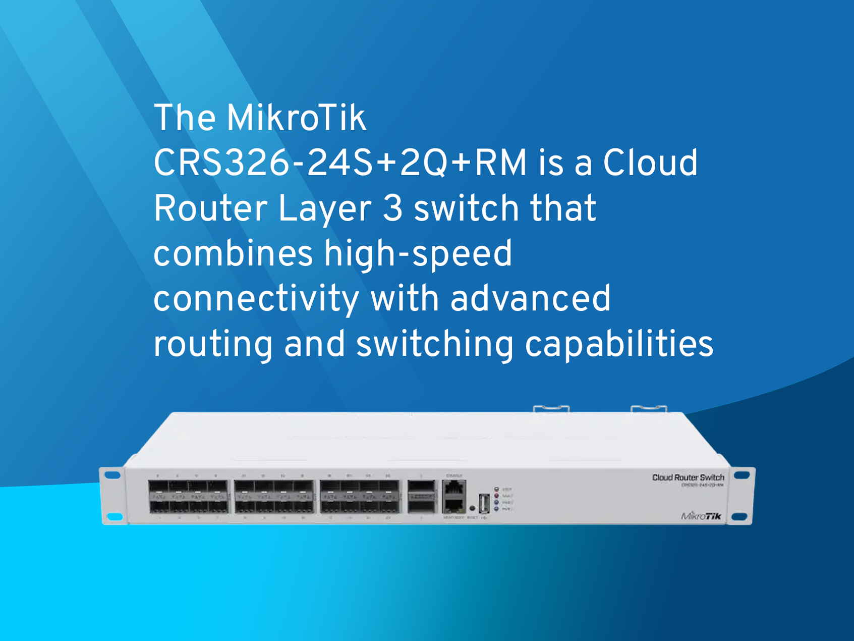 MikroTik CRS326-24S+2Q+RM: The Ultimate Switch for ISPs, System Integrators, and Large ...