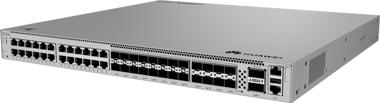Huawei eKitEngine S620-24T16X8Y2CZ Hybrid Core Switch - 24x 1GE | 16x SFP+ | 8x SFP28 | 2x ...